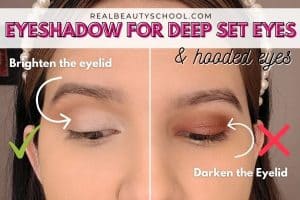The Ultimate Eye Makeup for Deep Set Eyes Tutorial (with pictures ...