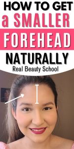 How to Make your Forehead Smaller Without Surgery (Big forehead ...