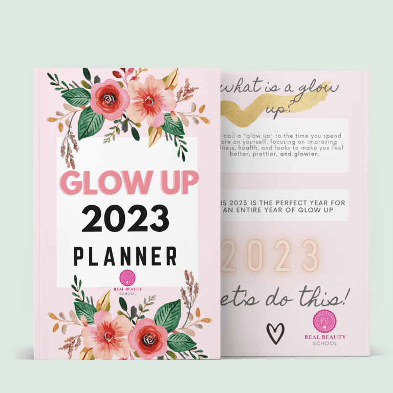 2023 Glow Up Checklist: How to Glow Up Printable Planner - Real Beauty ...