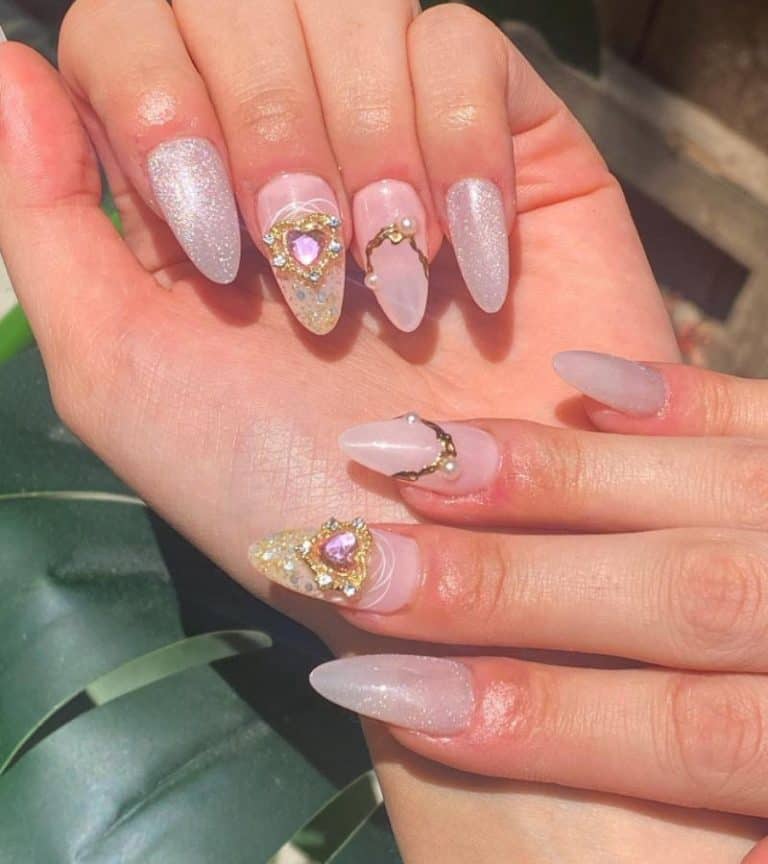 35+ Cute Coquette Nail Ideas: Pink, short, long Nail designs - Real ...