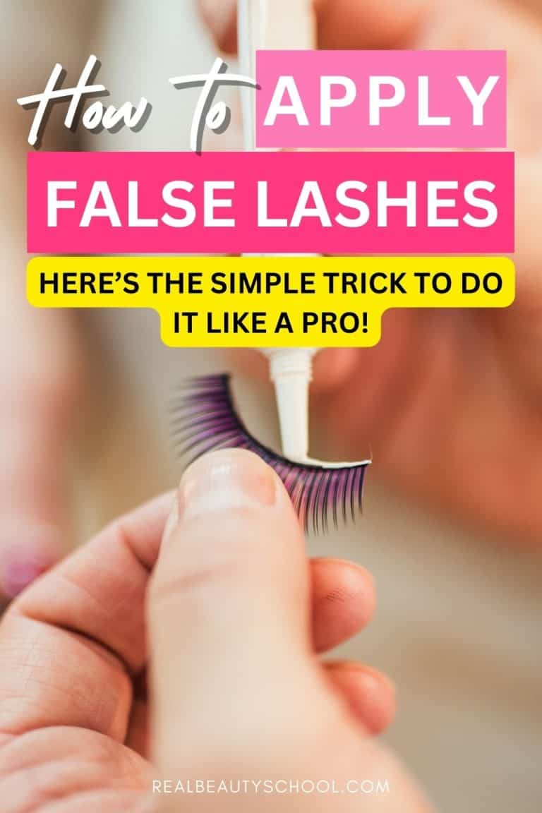 How To Apply False Lashes For Beginners: THIS trick made my life easier ...