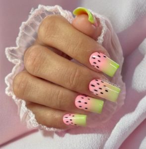 37 Jaw-Dropping Watermelon Nail Designs You Need to Try This Summer ...