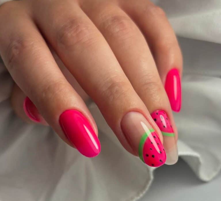 37 Jaw-Dropping Watermelon Nail Designs You Need to Try This Summer ...