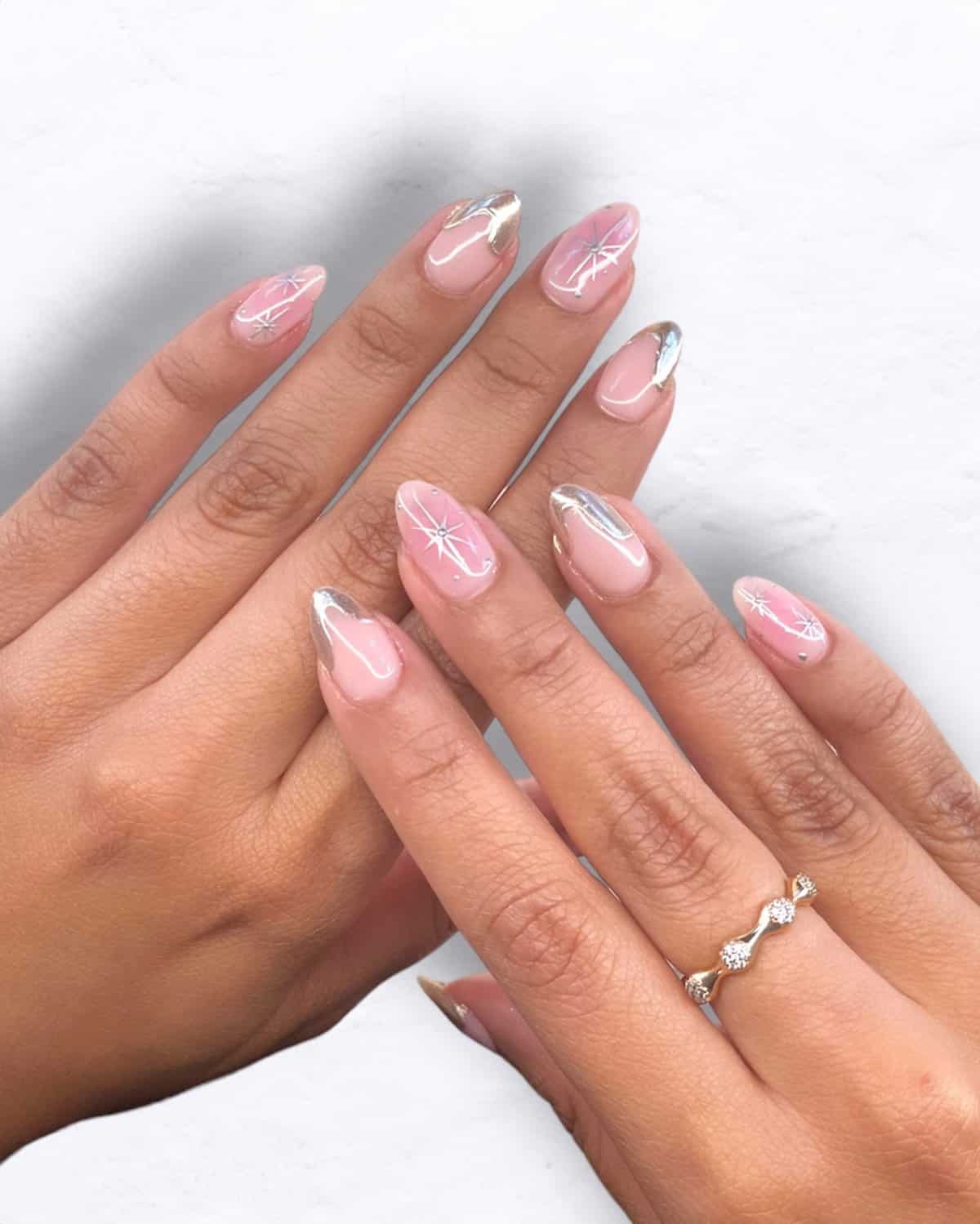 20 Gorgeous Blush Nail Design Ideas (to recreate) - Real Beauty School