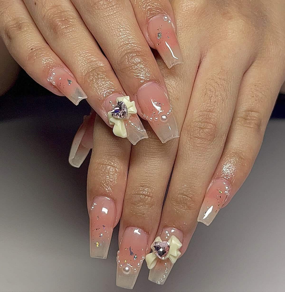 20 Gorgeous Blush Nail Design Ideas (to recreate) - Real Beauty School