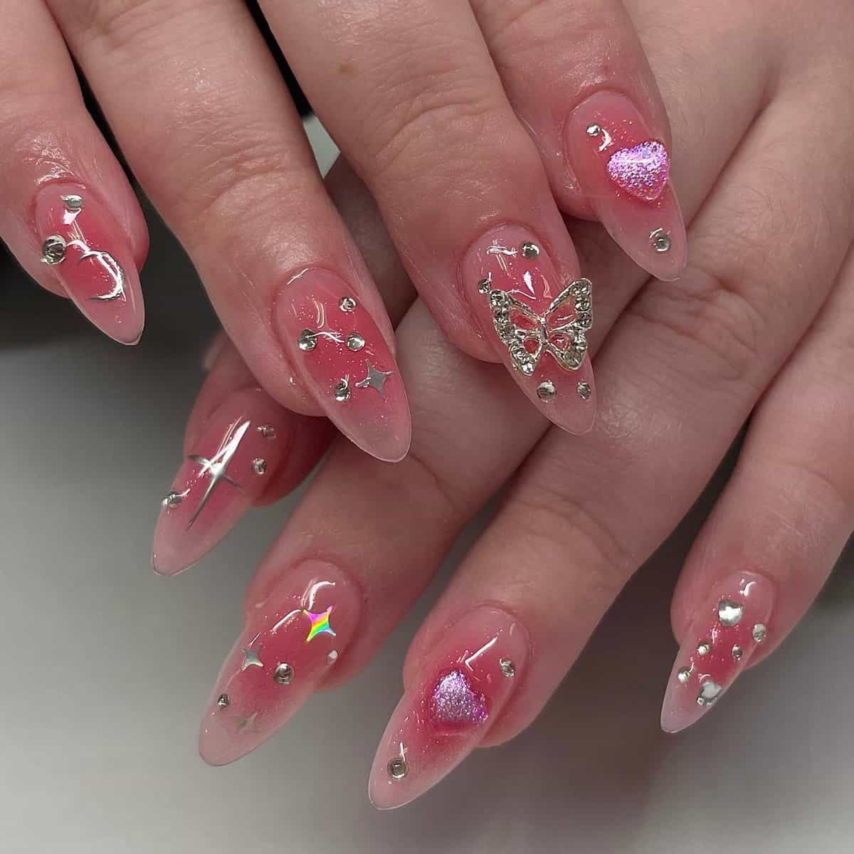 20 Gorgeous Blush Nail Design Ideas (to recreate) - Real Beauty School