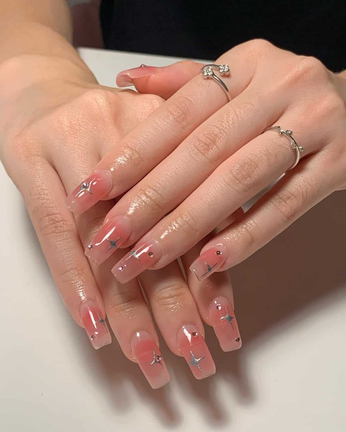 20 Gorgeous Blush Nail Design Ideas (to recreate) - Real Beauty School