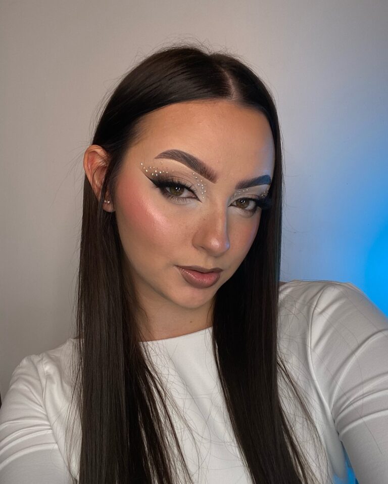 How to Add Rhinestones to Your Makeup Look + Stunning Ideas - Real ...