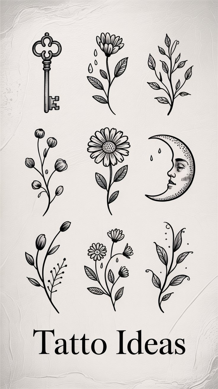 40+ Minimalist Tattoos That Are Small, Stylish, and Seriously Adorable ...