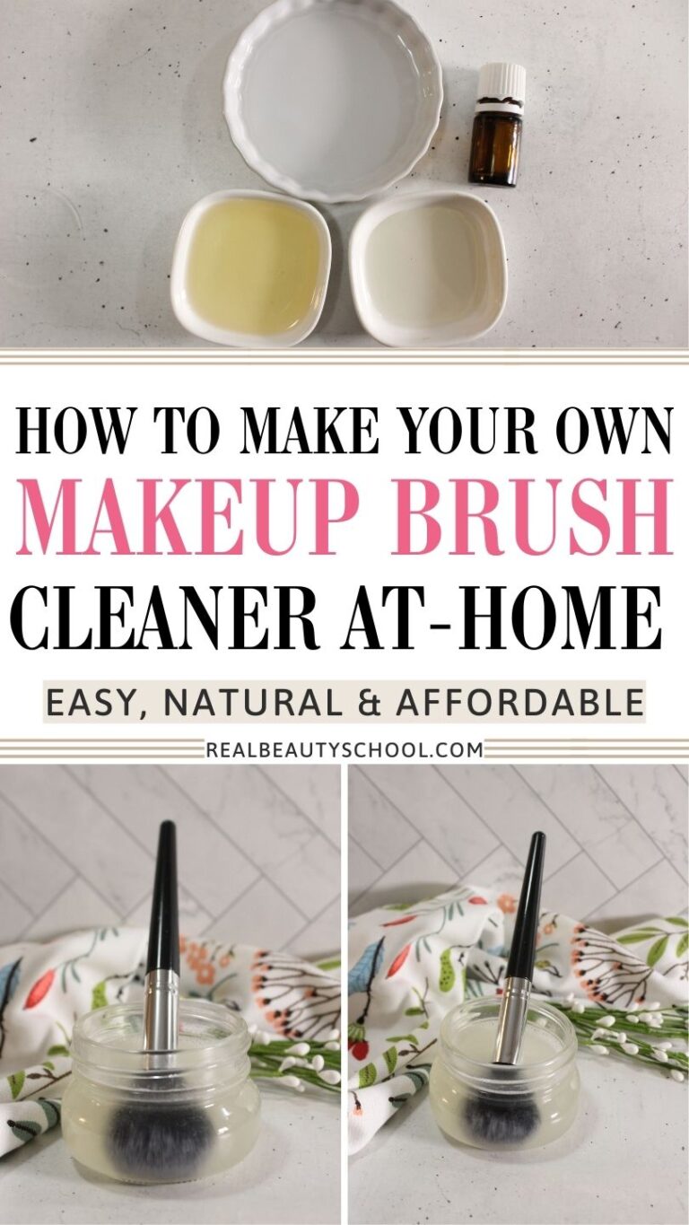 DIY Makeup Brush Cleaner (Easy, Natural & Affordable) - Real Beauty School