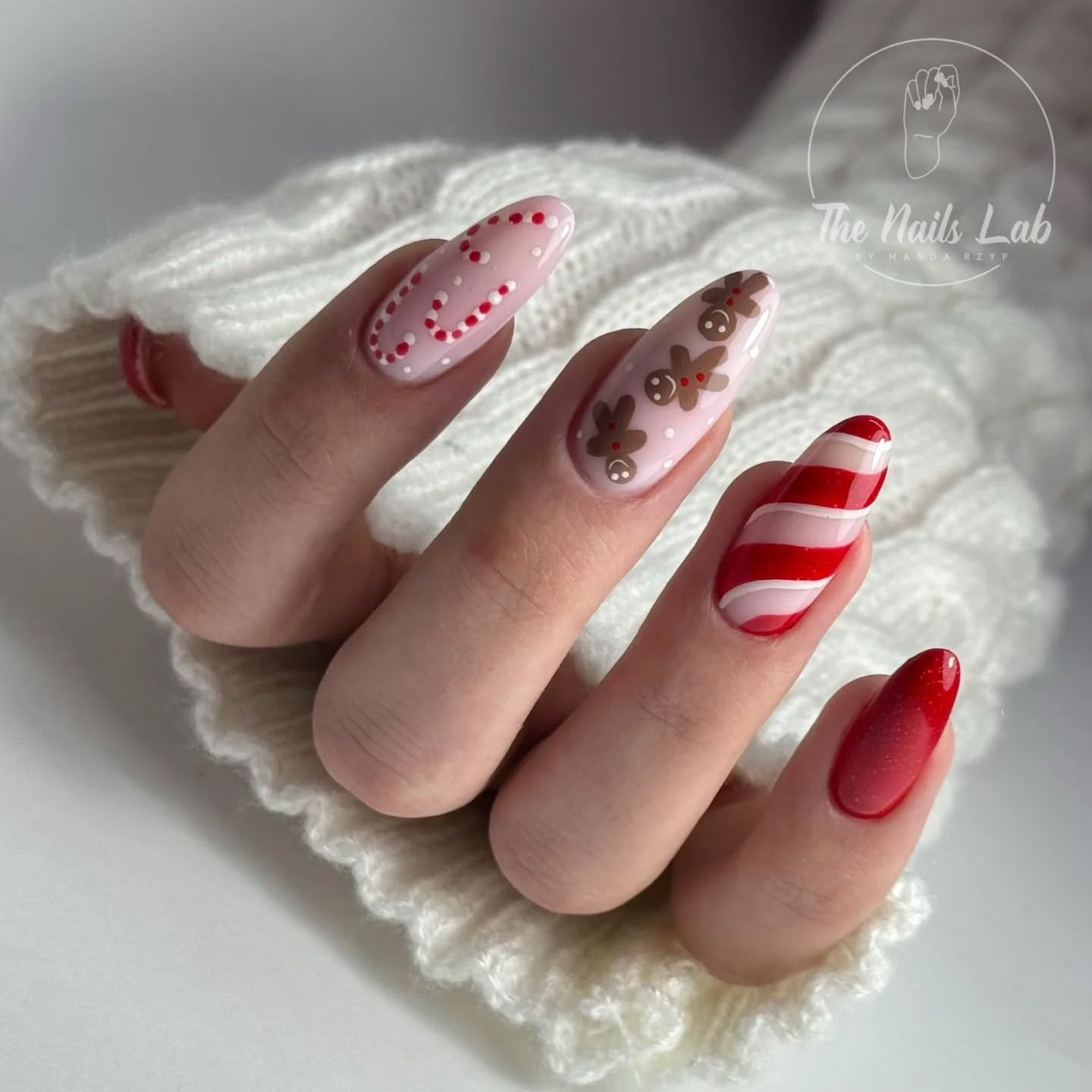 15+ Gorgeous Gingerbread Nails to Sweeten Your Holiday Look - Real ...